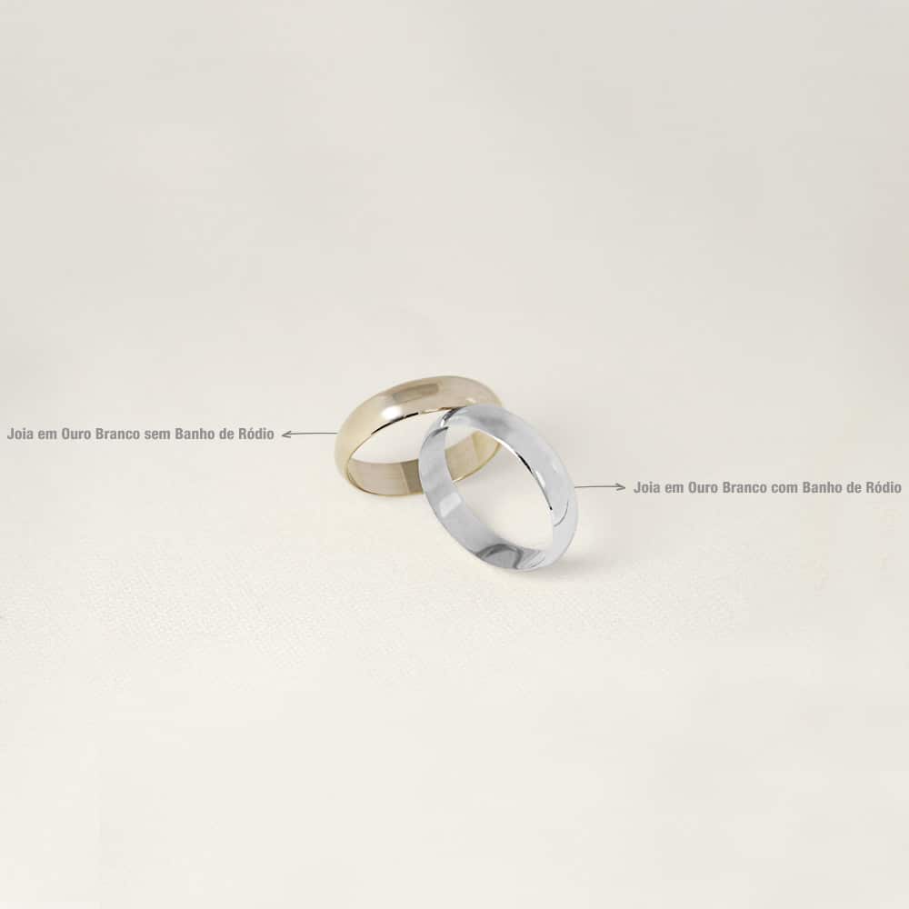 Ouro Branco e o Banho de Ródio Confira a Diferença Entre Eles